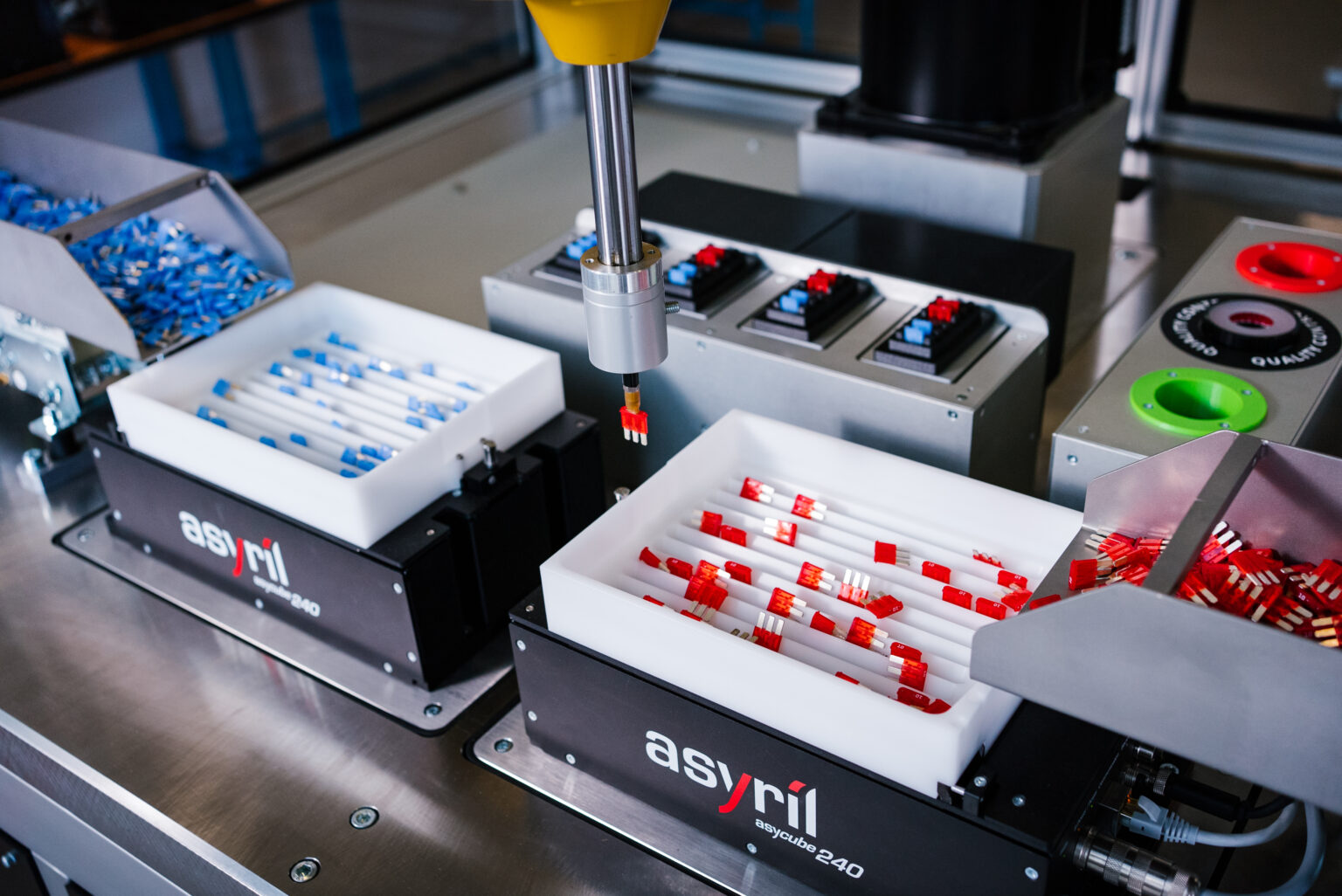 Flexible Zuführsysteme von Asyril - Lenkering GmbH